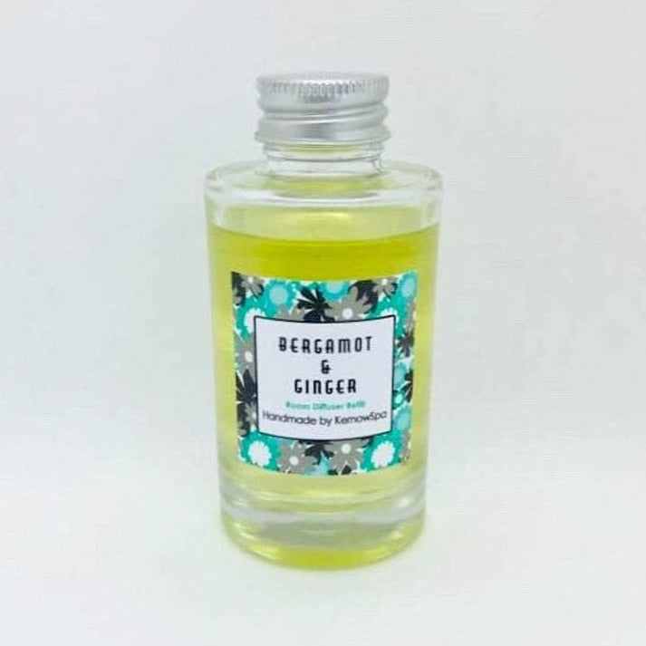 Bergamot & Ginger Diffuser Refill – Kernowspa